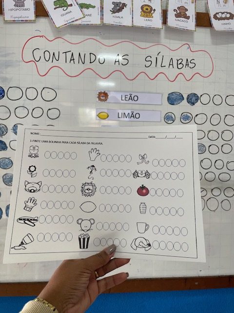 CONTANDO SÍLABAS - Atividades Compartilhadas